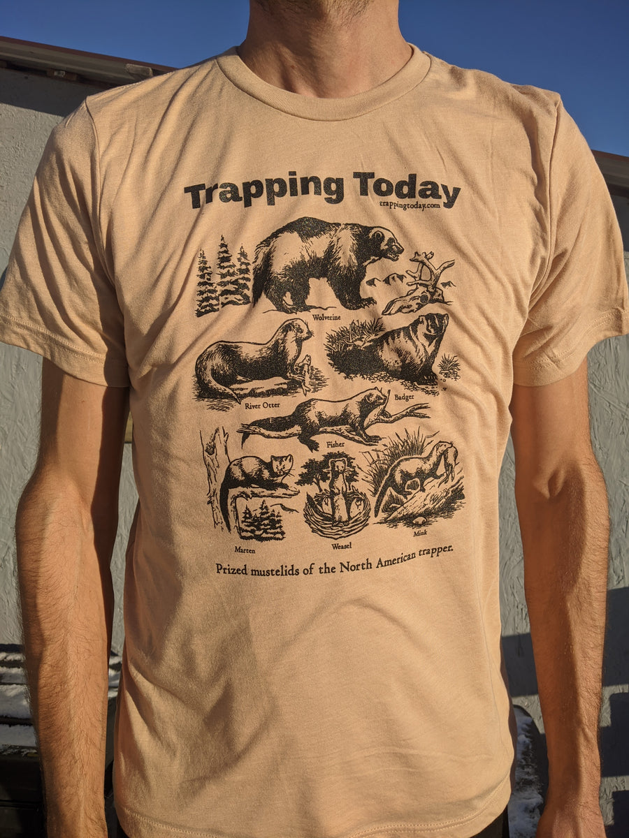 Mustelid t-shirt – Trapping Today